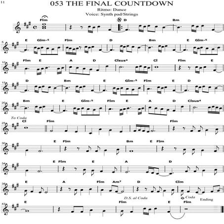 The final countdown pdf | PDF