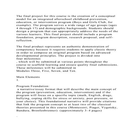 The final project for this course is the creation of a conceptual mo.docx