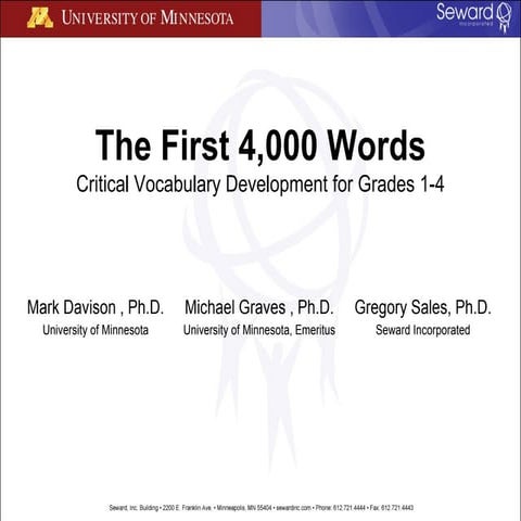 The First4000 Words | PPT