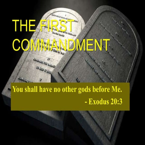 The first and second commandment.pptx