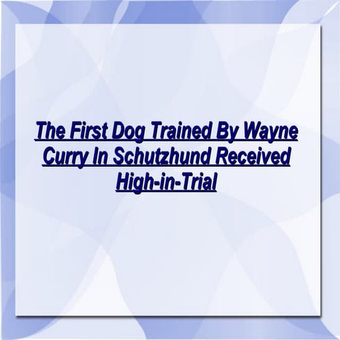 Wayne Curry | PPT