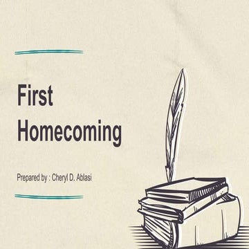 Chapter 10: Jose Rizal’s first homecoming, 1887-1888 | PPTX