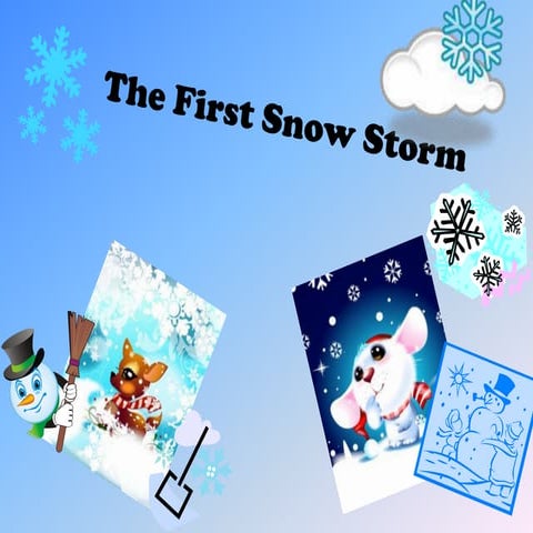 The first snow_storm | PPTX