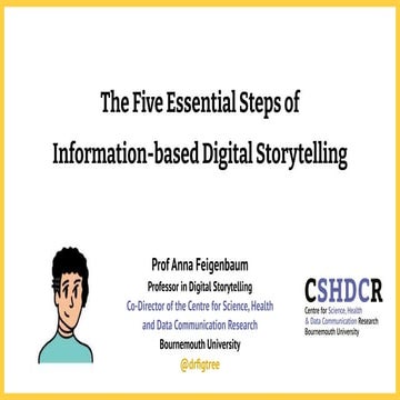 The Five Essential Steps of Information-based Digital Storytelling | PDF