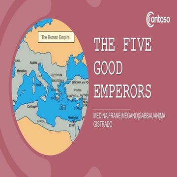 The five good emeperors | PPTX