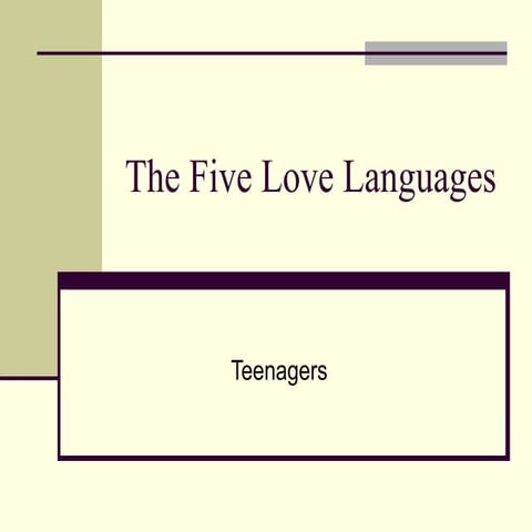 The Five Love Languages.ppt