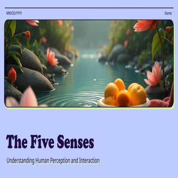 The Five Senses that represents your Body.pptx