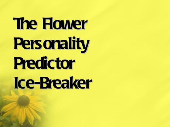 Ice breakers Presentation | PPTX