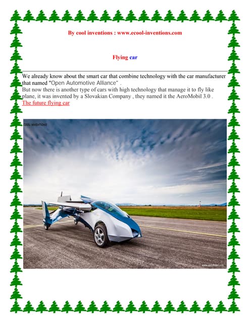 Flying Cars | PPT