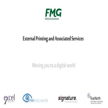 Excel Digital and FMG | PPT