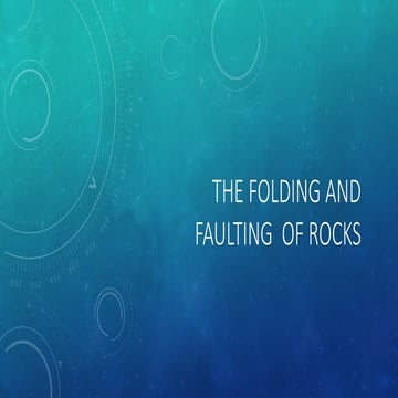 STRESSES, FOLDS AND FAULTS.pptx