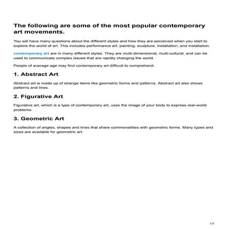 What are Different Types of Art Forms That You Can Choose for Your Home ...