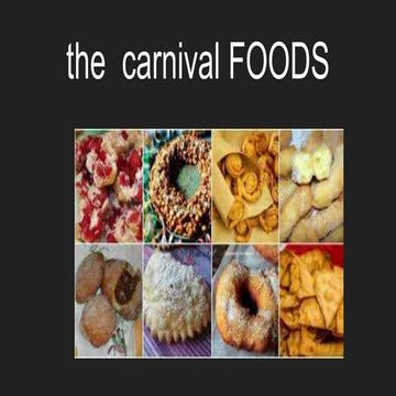 The foods carnival (1) | PPTX