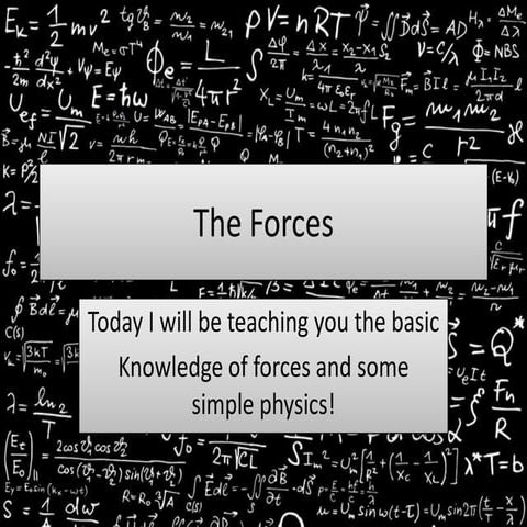 The forces of nature | PPTX