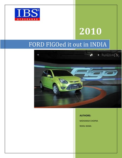 Ford motor company FACTS | PPT