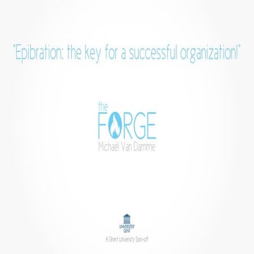 Day 1: HRRHCongres - Michaël Van Damme (The forge) | PPT