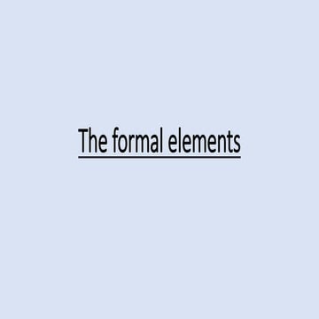 The Formal Elements.pptx