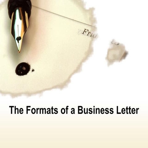 The Formats of a Business Letter-business English.pdf