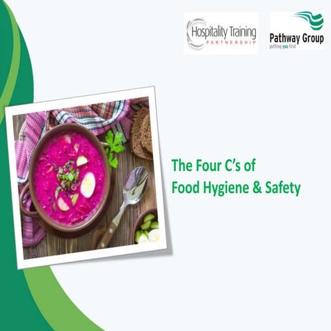 The Four C’s of Food Hygiene and Safety | PPTX