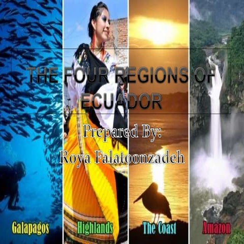 The four regions of ecuador | PPTX