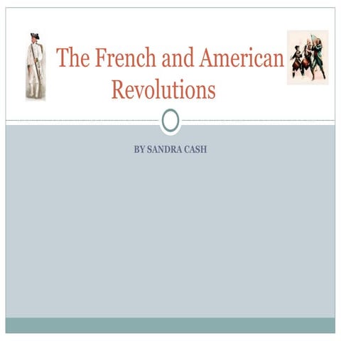 The French And American Revolution | PPT | Economy | Business and Finance