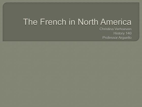 French colonies in north america | PPTX | North America Travel | Travel ...
