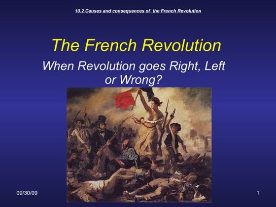 The French Revolution - The Three Estates | PPTX
