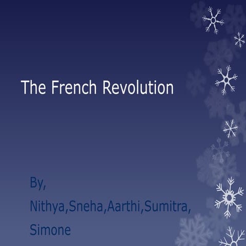 The french revolution | PPT