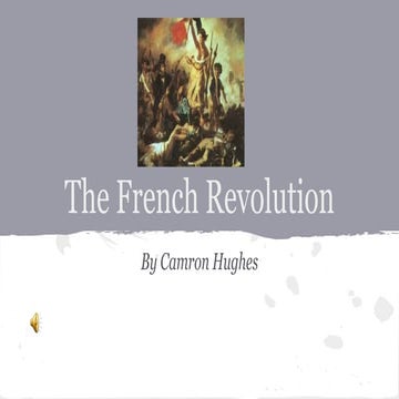The french revolution overview and timeline- version 2.0 | PPTX