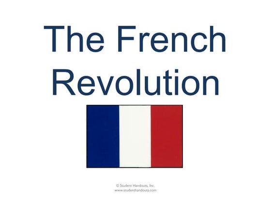 The French Revolution Grade 10. | PPTX | Terrorism | Sensitive Topics