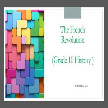 The French Revolution( Presentation ).pptx