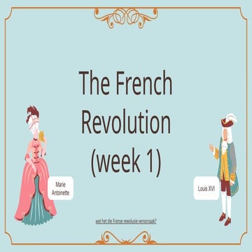 The French Revolution Grade 10 (week 1).pptx