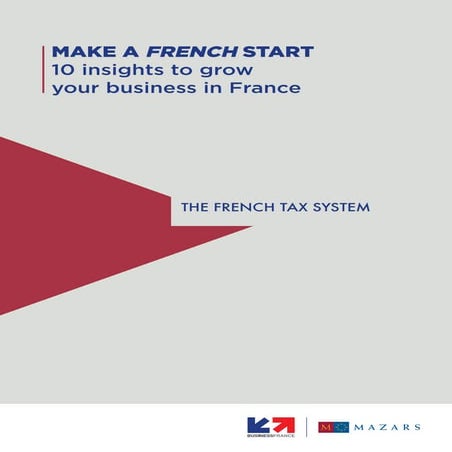 Guide "Make a French Start" : The French tax system | PDF