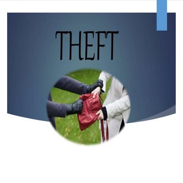 Theft | PPTX
