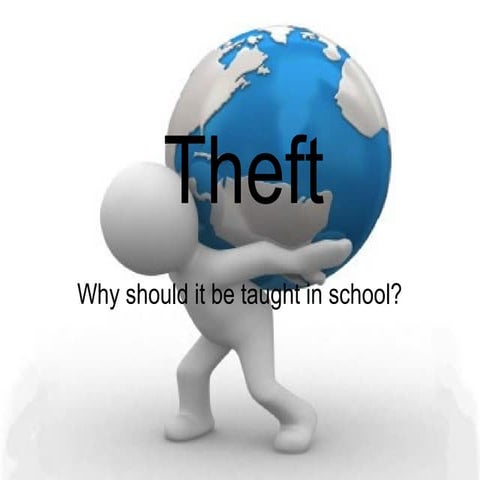 Theft in Schools | PPT