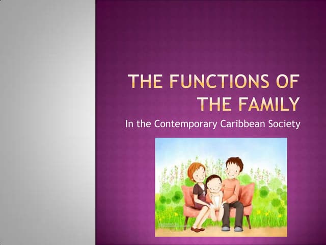 ROLES OF FAMILY - ANNE | PPT