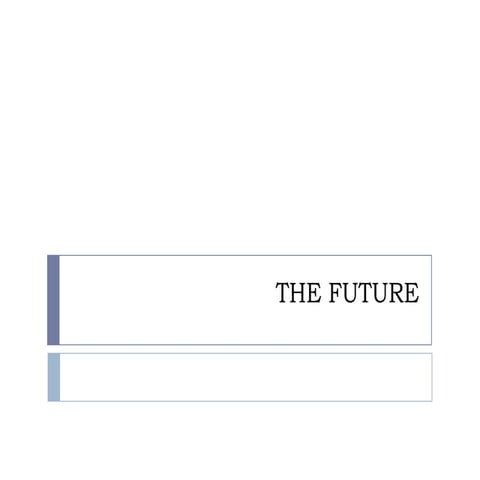 The future tense | DOCX