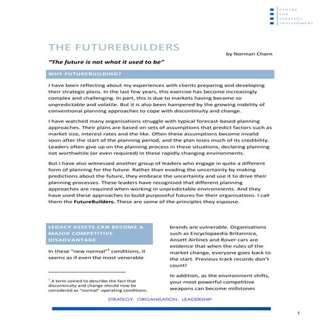 The future builders | PDF