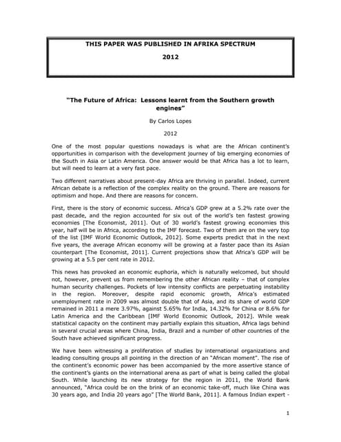 African Liberation Day - Where is Our Independence Part 1 | PDF