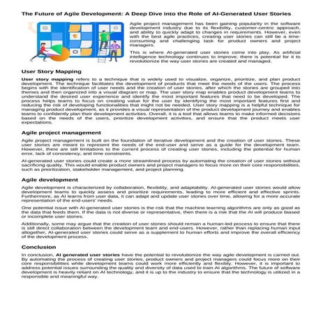 The Future of Agile Development_ A Deep Dive into the Role of AI-Generated User Stories.pdf ...