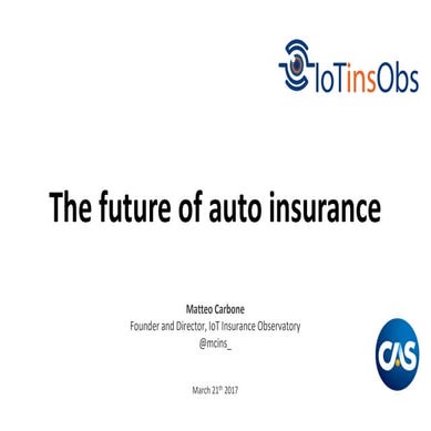 The future of Auto insurance | PDF
