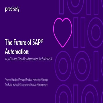 The Future of Automation: AI, APIs, and Cloud Modernization for S/4HANA.pdf