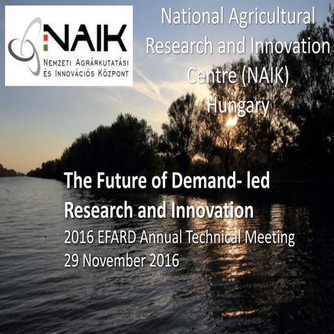 The future of demand-led research and innovation | PPT
