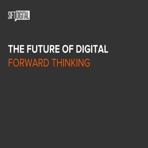 The future of digital | PDF