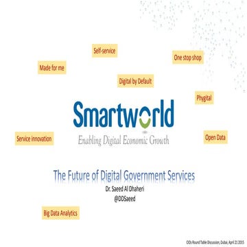 The future of digital government services | PDF