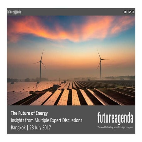 The Future of Energy - Global Insights - June 2017 | PDF