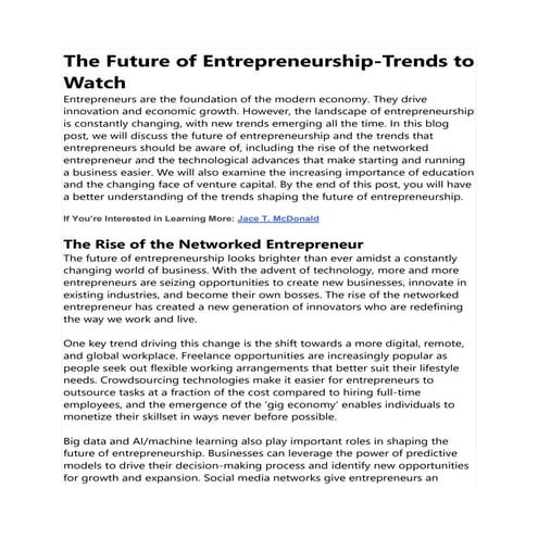 The Future of Entrepreneurship.pdf