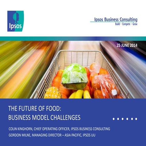 The Future of Food - Business Model Challenges | PDF