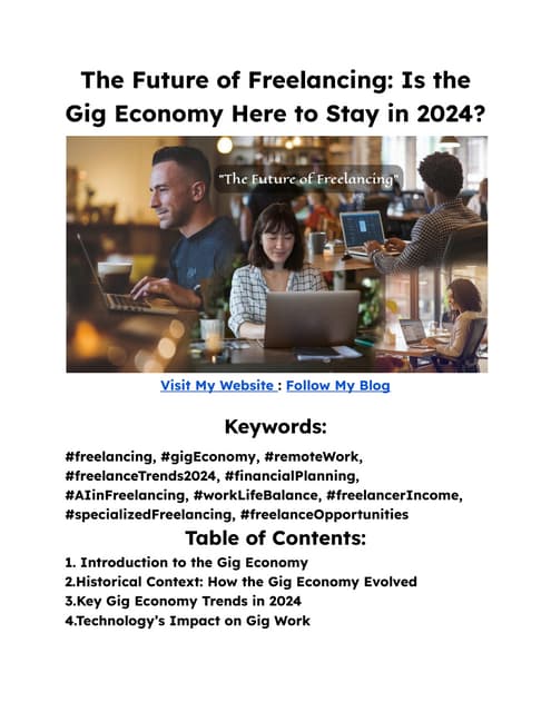 Gig economy | PPT