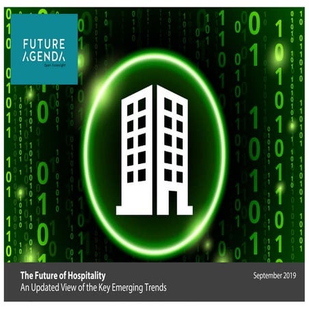 The future of hospitality an updated view september 2019 | PDF